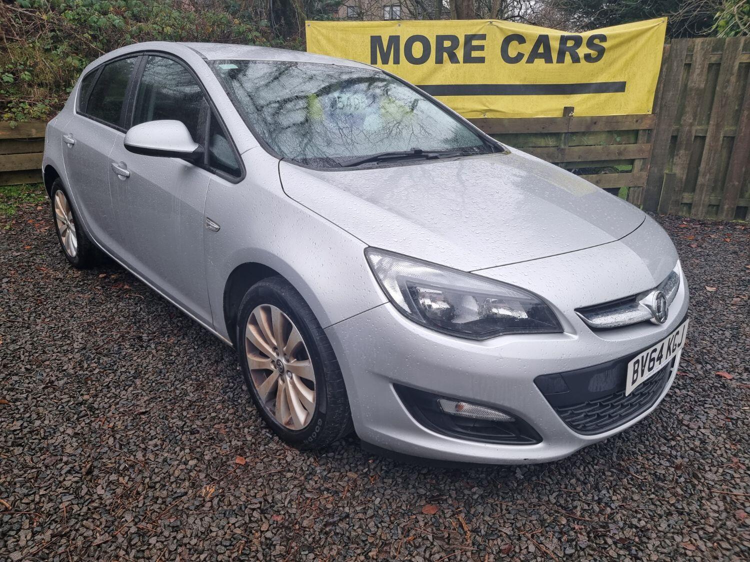 SOLD - Used VAUXHALL ASTRA 2015 Silver in Dunfermline, Fife | Carnegie Cars