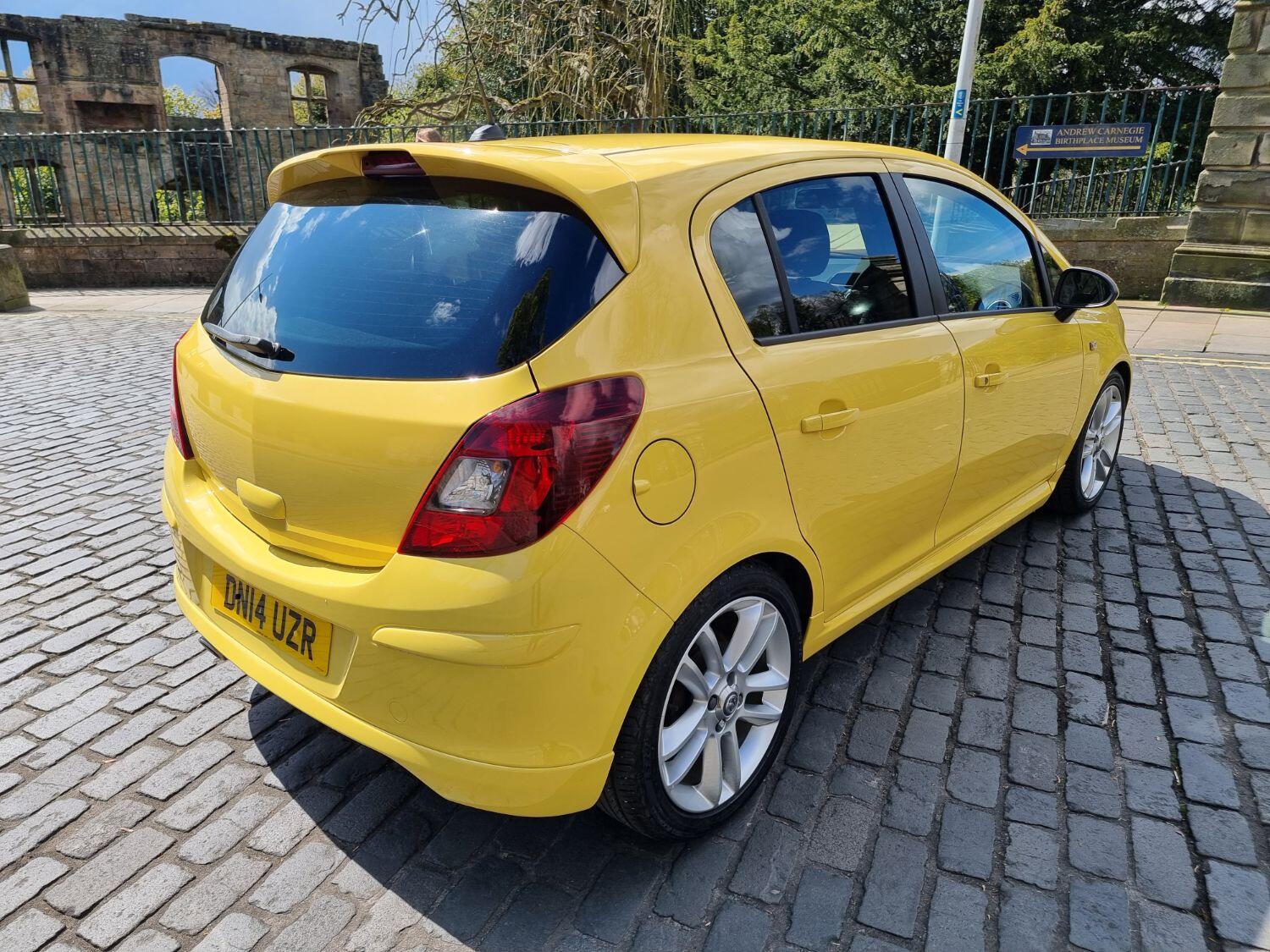 Used VAUXHALL CORSA 2014 Yellow in Dunfermline, Fife | Carnegie Cars