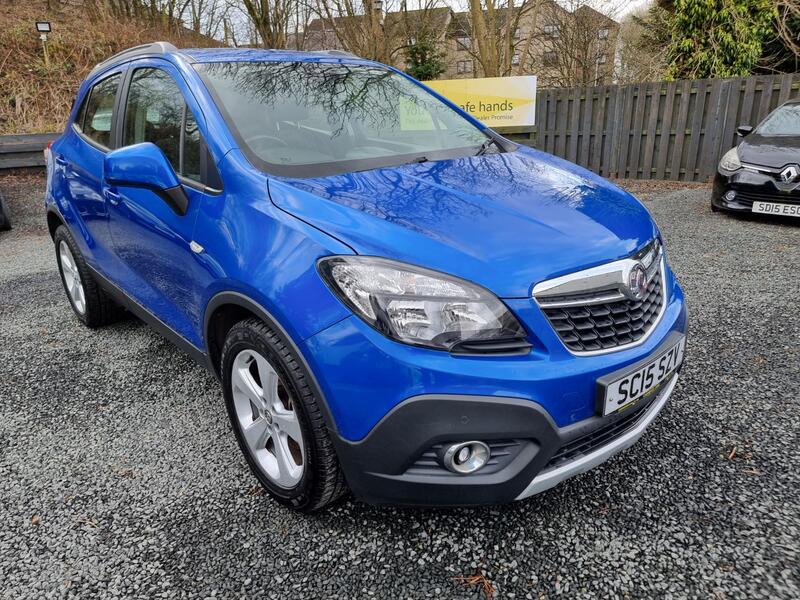 SOLD - Used VAUXHALL MOKKA 2015 Blue in Dunfermline, Fife | Carnegie Cars