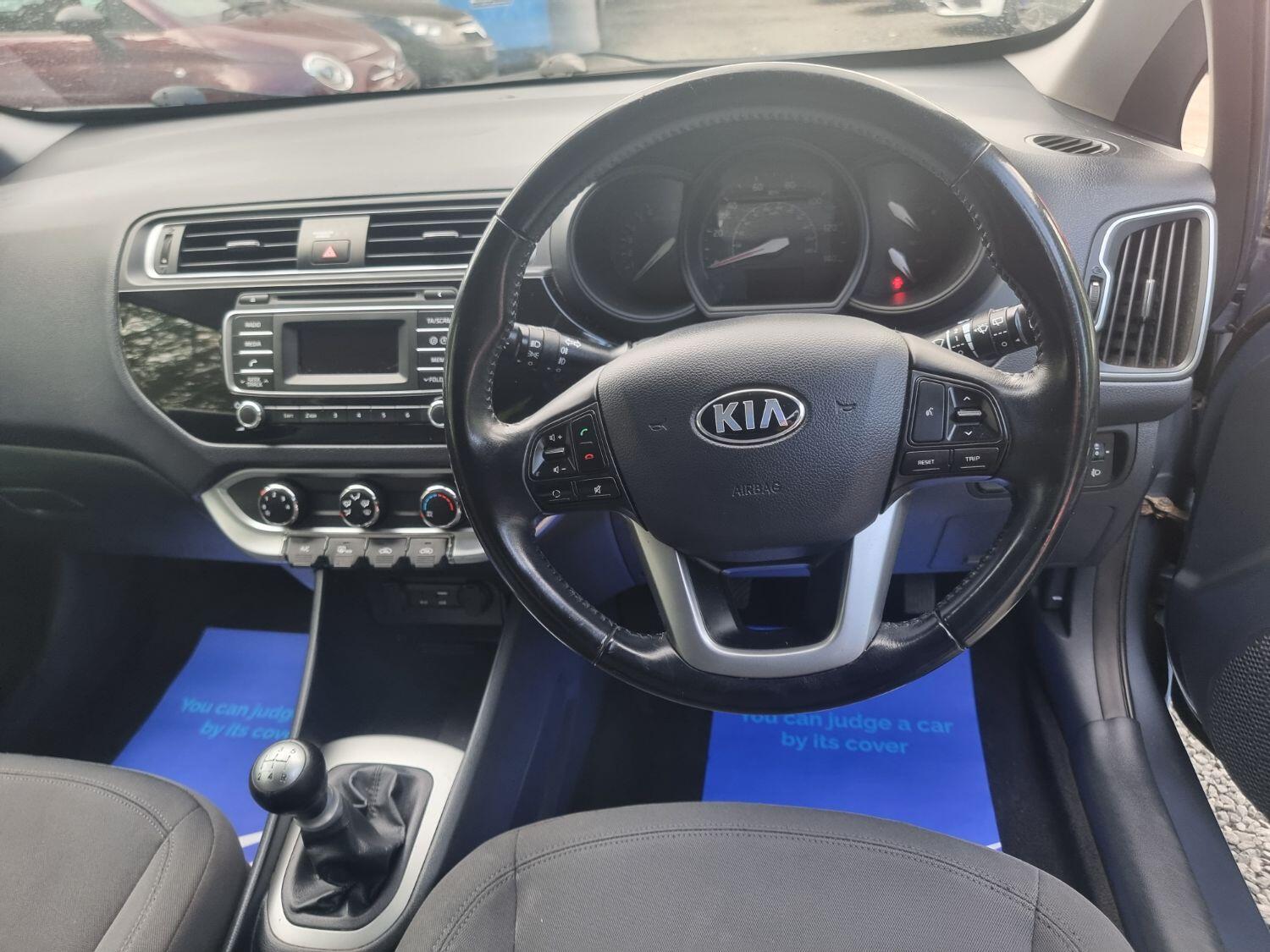 SOLD - Used KIA RIO 2015 Blue in Dunfermline, Fife | Carnegie Cars