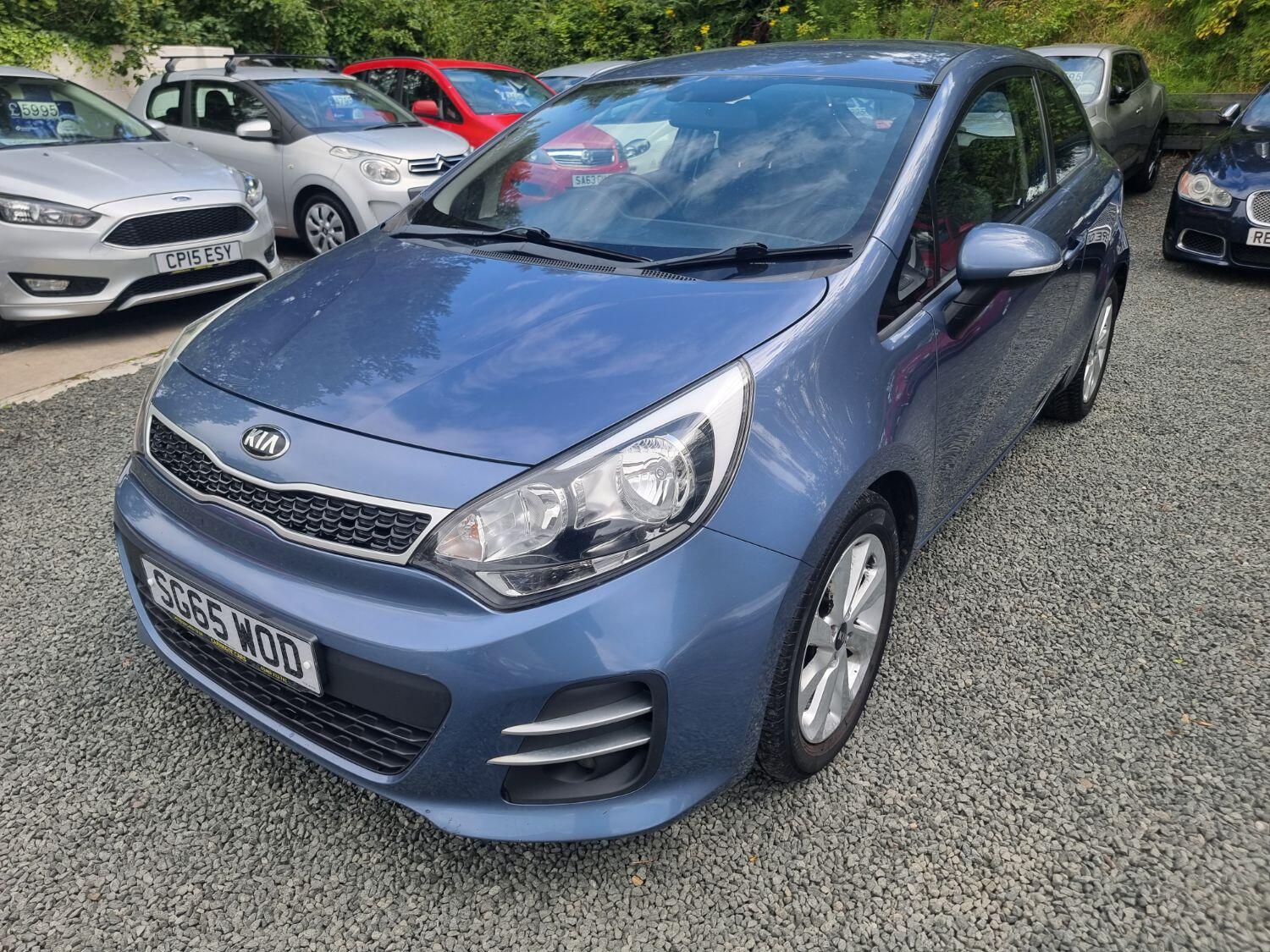 SOLD - Used KIA RIO 2015 Blue in Dunfermline, Fife | Carnegie Cars